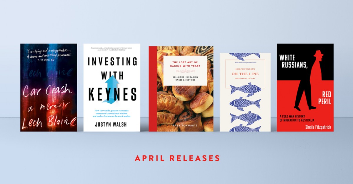 Win: New books in April | Black Inc.