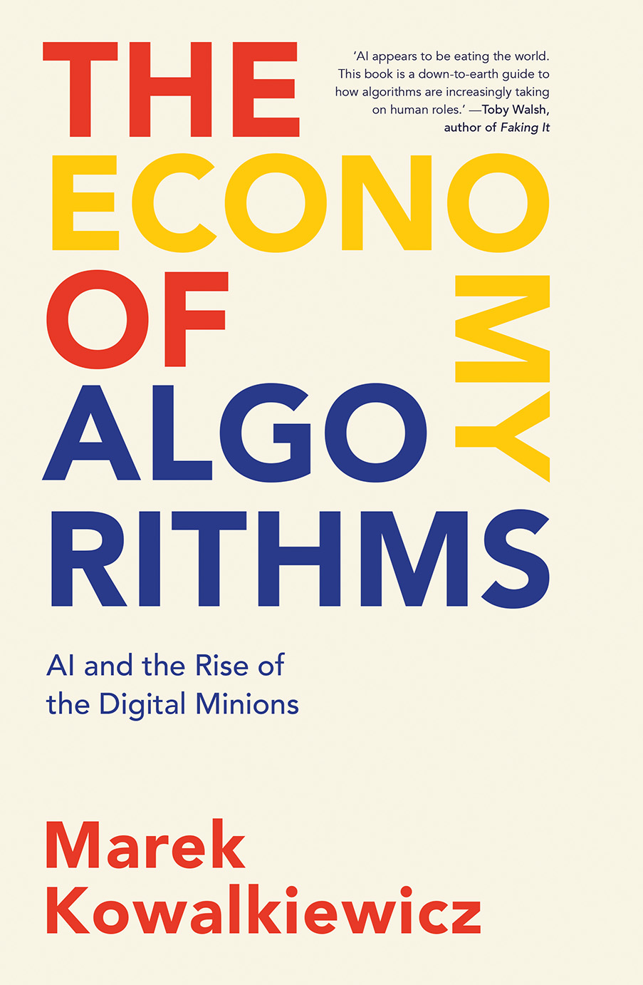 The Economy of Algorithms by Marek Kowalkiewicz | Black Inc.