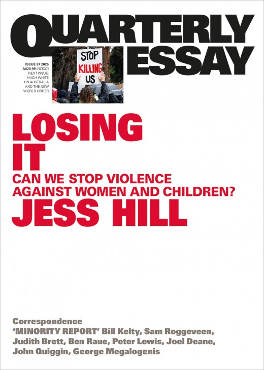Losing It by Jess Hill | Black Inc.