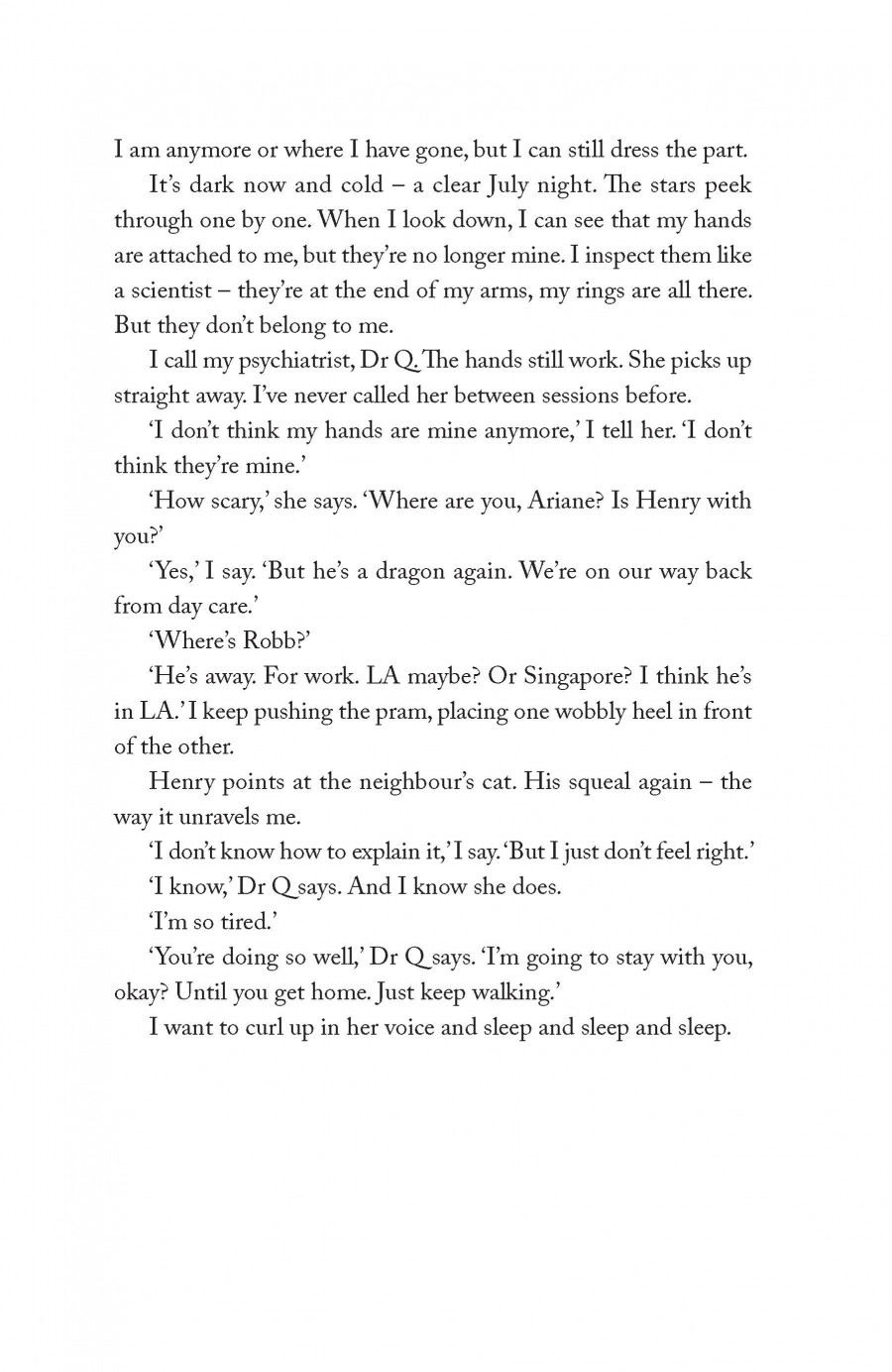 Because I'm Not Myself, You See by Ariane Beeston | Black Inc.