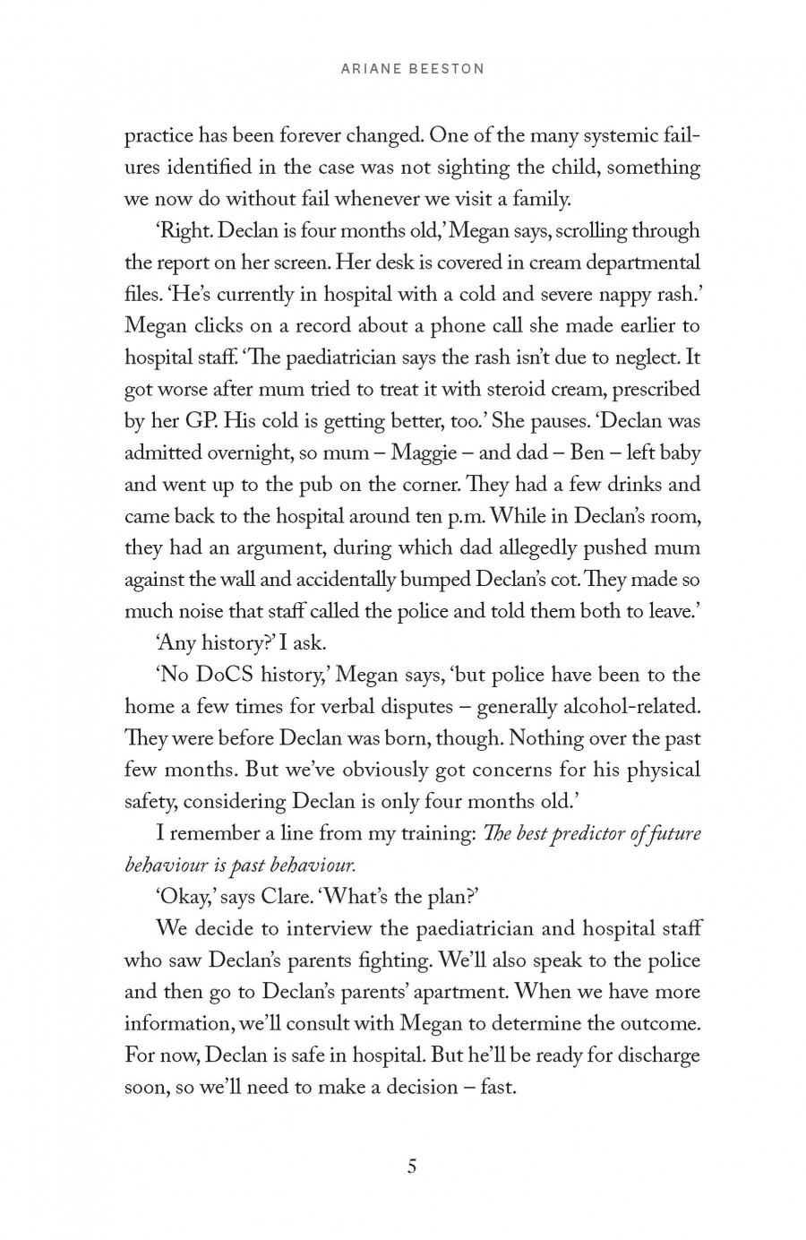 Because I'm Not Myself, You See by Ariane Beeston | Black Inc.