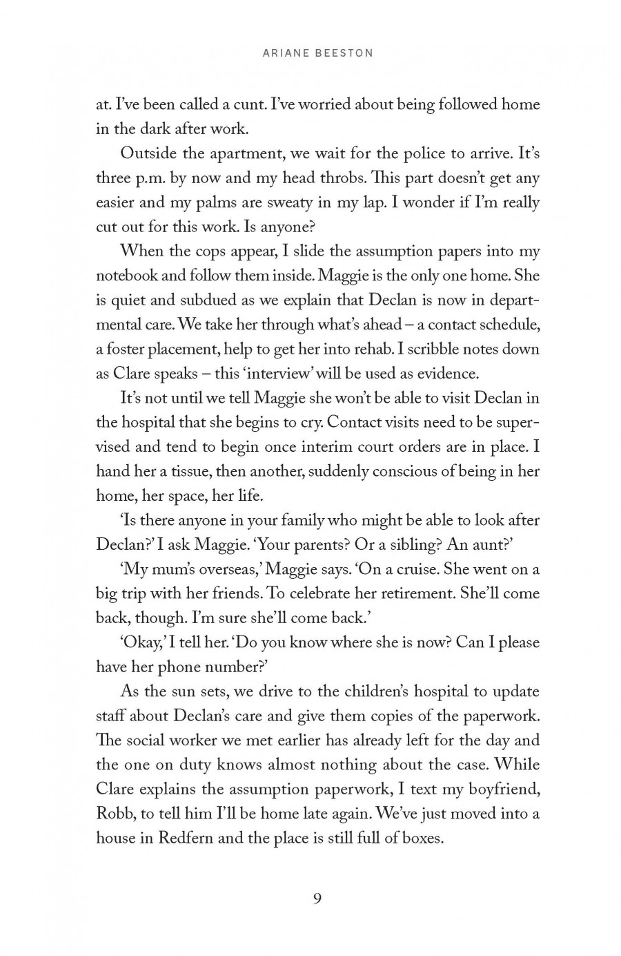 Because I'm Not Myself, You See by Ariane Beeston | Black Inc.