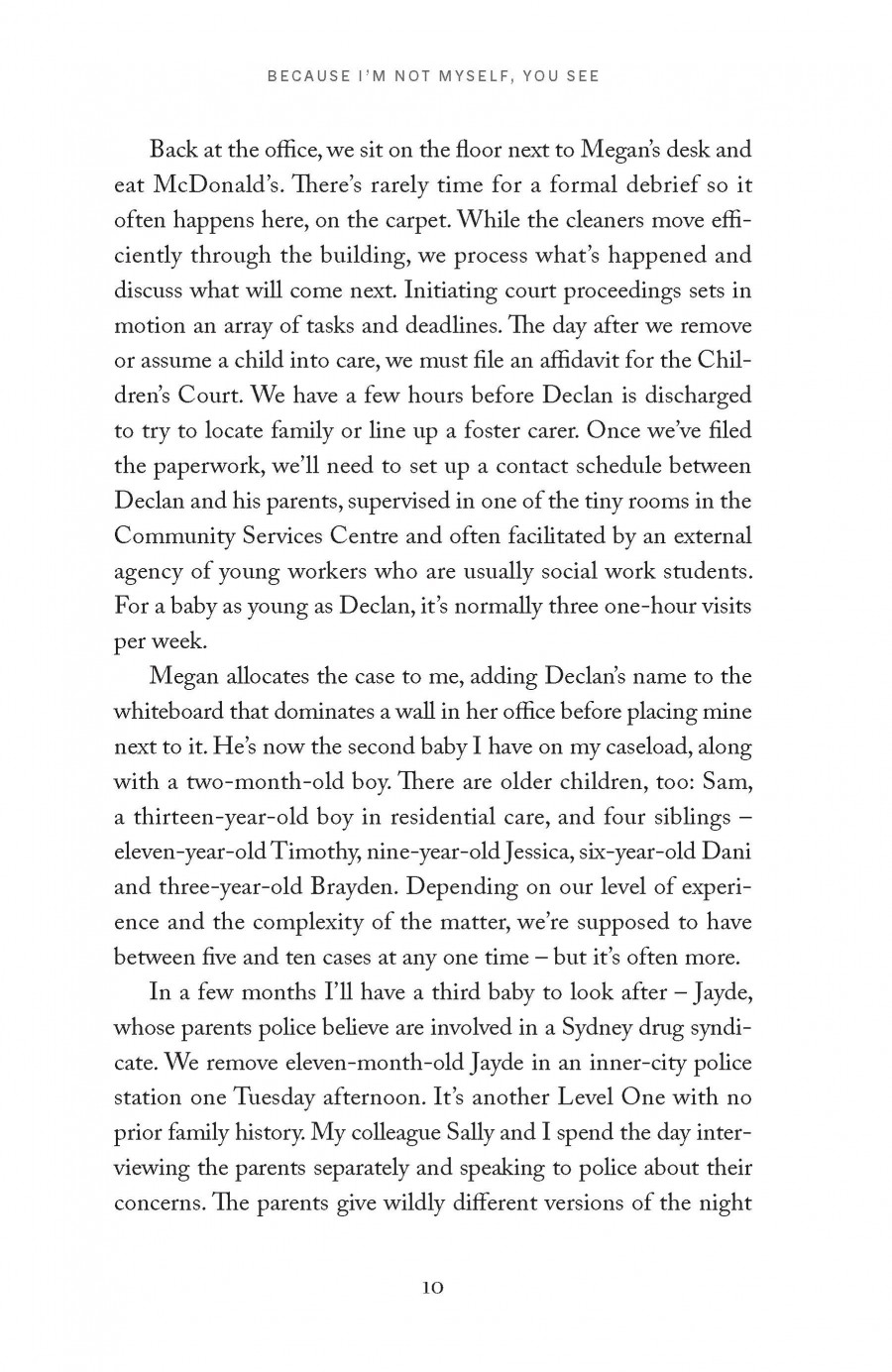 Because I'm Not Myself, You See by Ariane Beeston | Black Inc.