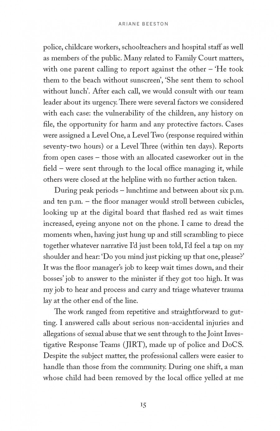 Because I'm Not Myself, You See by Ariane Beeston | Black Inc.