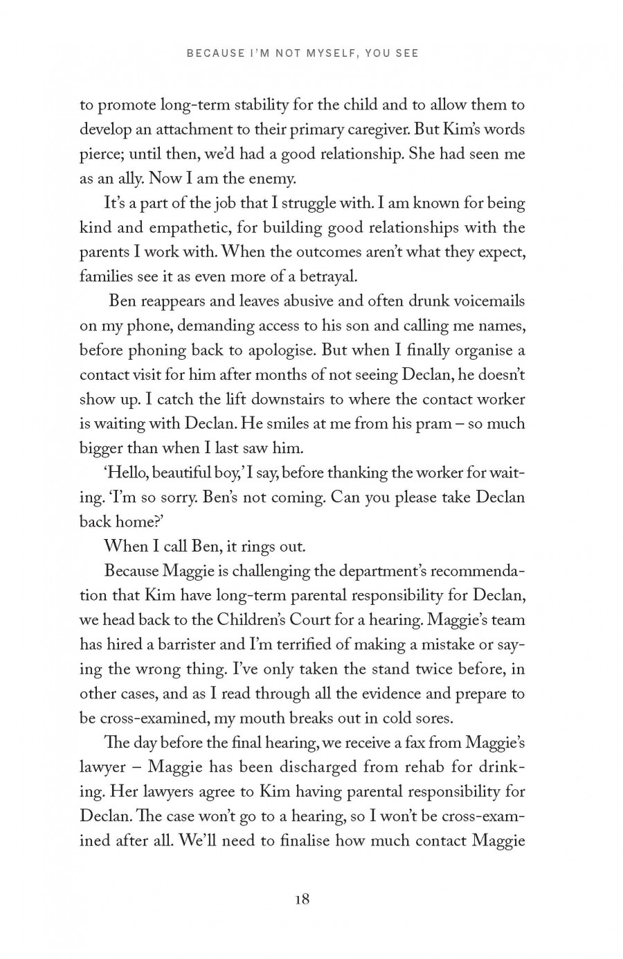 Because I'm Not Myself, You See by Ariane Beeston | Black Inc.